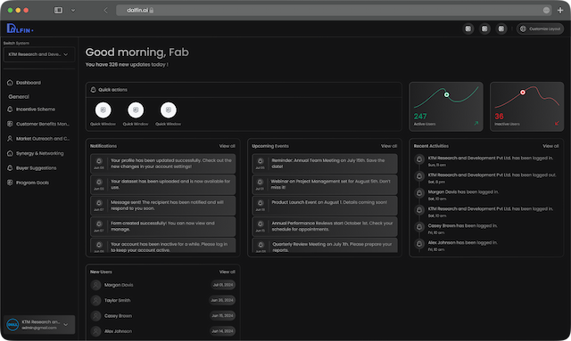 Dalfin - AI Powered Software Application Builder
